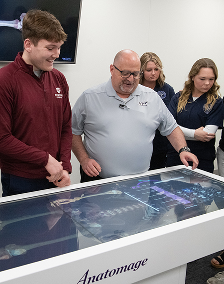 UIS unveils two new high-tech anatomage tables donated by Memorial Health | University of ...